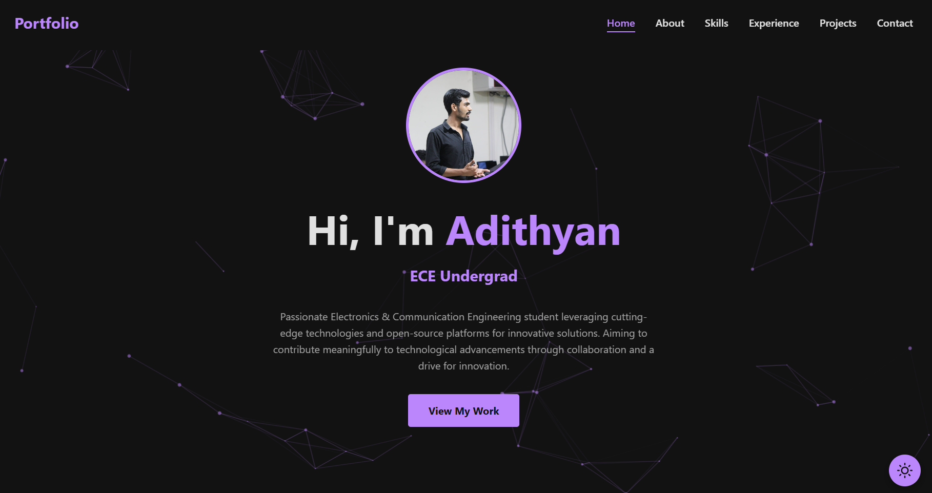 Adithyan's Portfolio